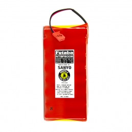2100 mAh LiFe Transmitter Battery (2-Cell) - FutabaUSA